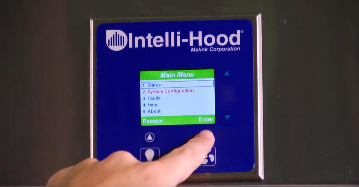 Intelli-Hood System Basics: Using the Touchpad