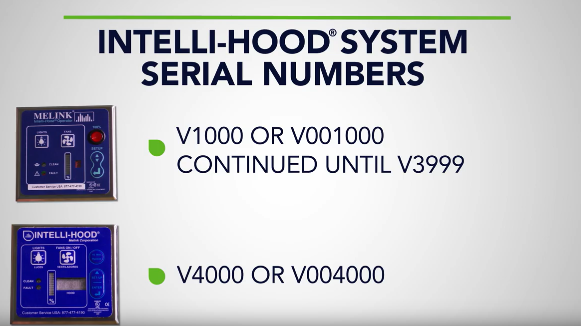 Which Intelli-Hood Is in My Facility? How to Identify IH Systems
